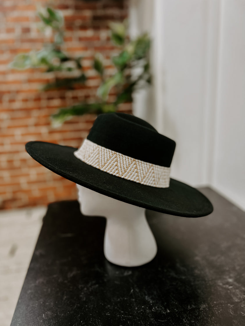 Stevie Wide Brim Hat – Rustic Lantern & Co